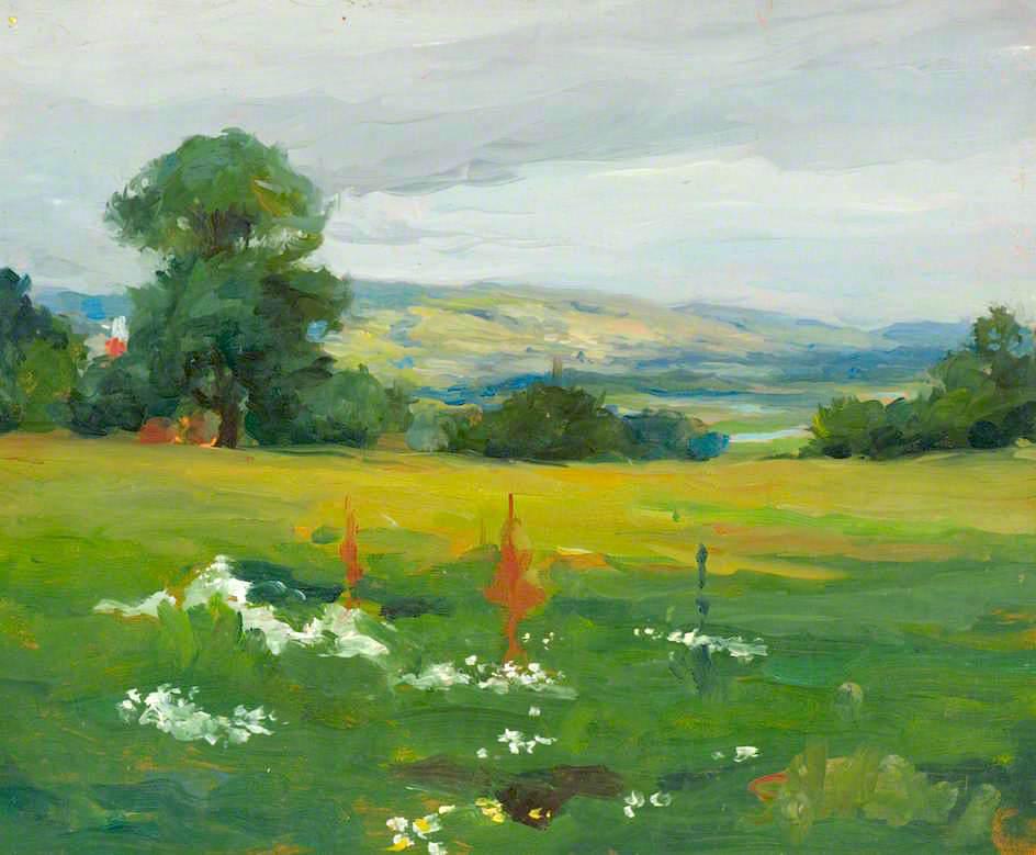 Reproductions D'art De Musée Une journée grise de Cecil Leonard Burns ...