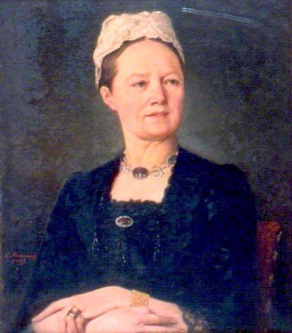 Lady Elizabeth Mowbray, 1887 by Attilio Baccani Attilio Baccani ...