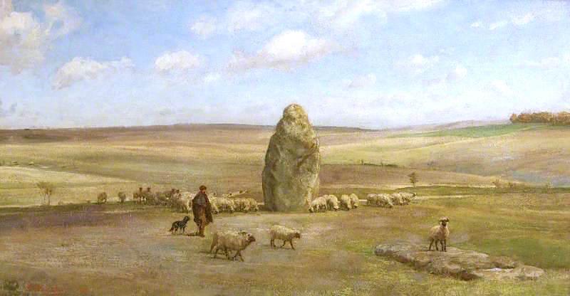 Museum Art Reproductions Heel Stone, 1881 by Edgar Barclay (1842-1913 ...