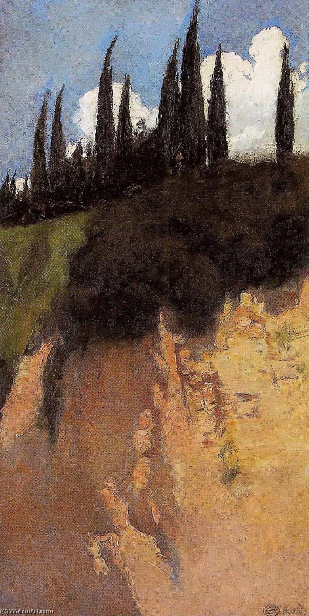 Italian Landscape, 1917 by Edward Okun Edward Okun | ArtsDot.com