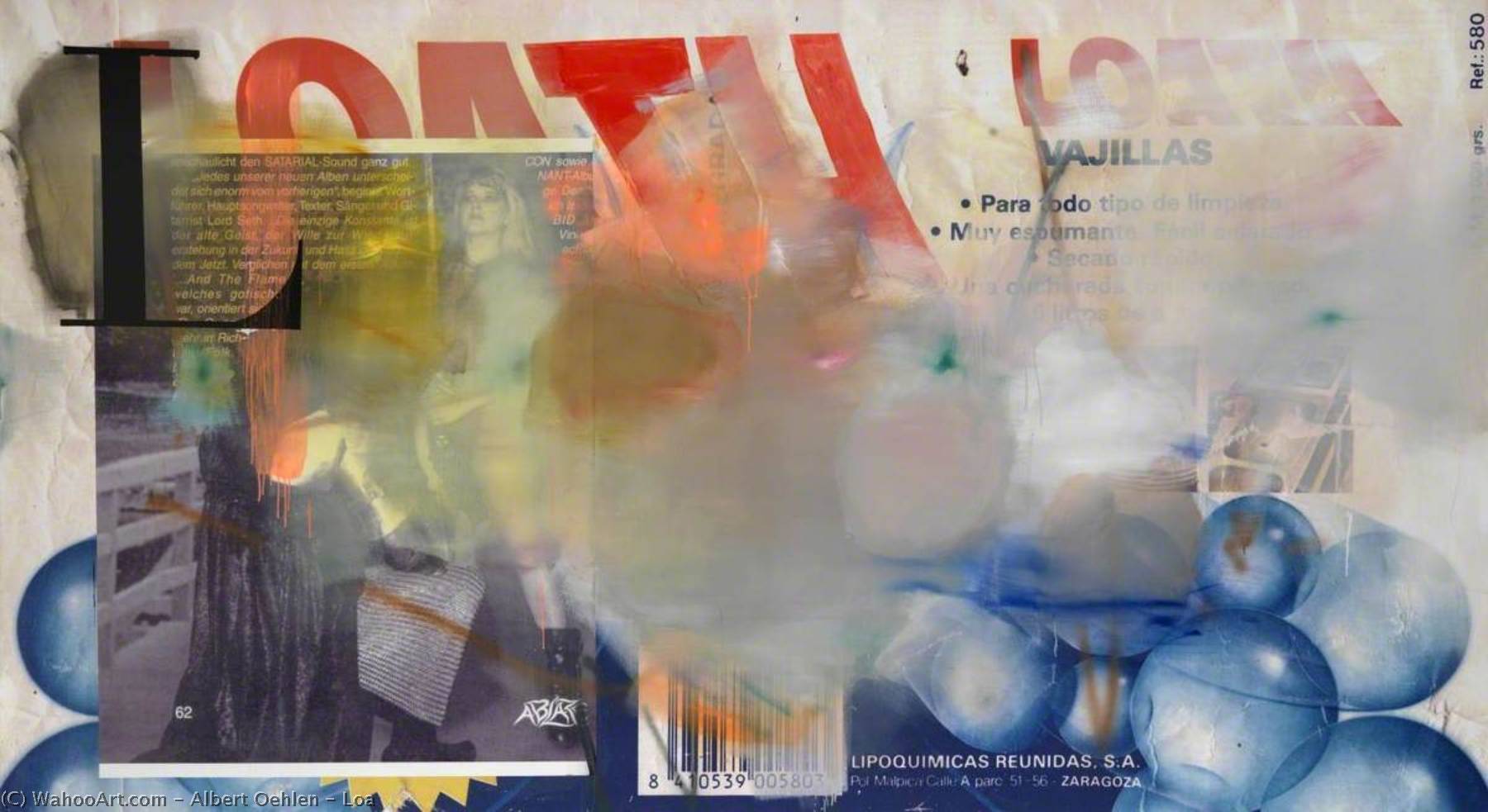 Loa, 2007 by Albert Oehlen Albert Oehlen | ArtsDot.com