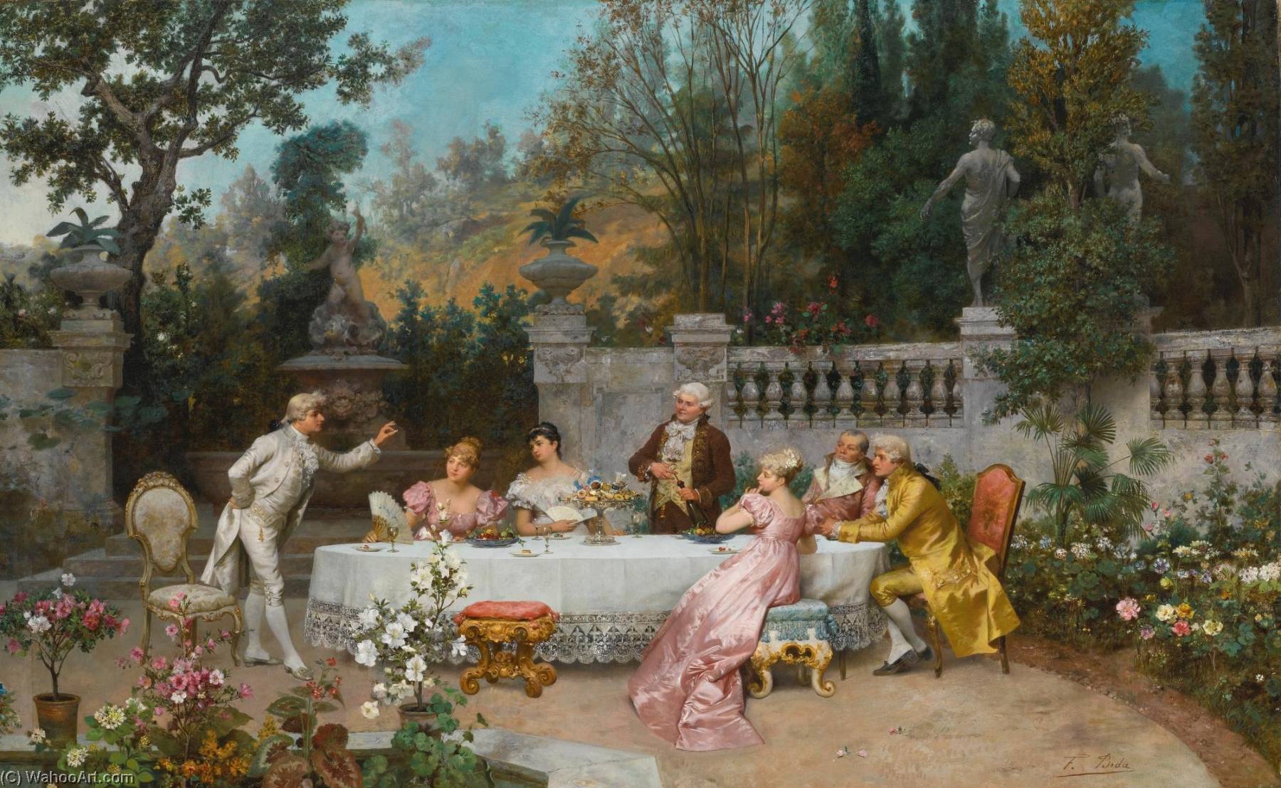 Get Art Reproductions The Betrothal by Francesco Beda (1840-1900 ...