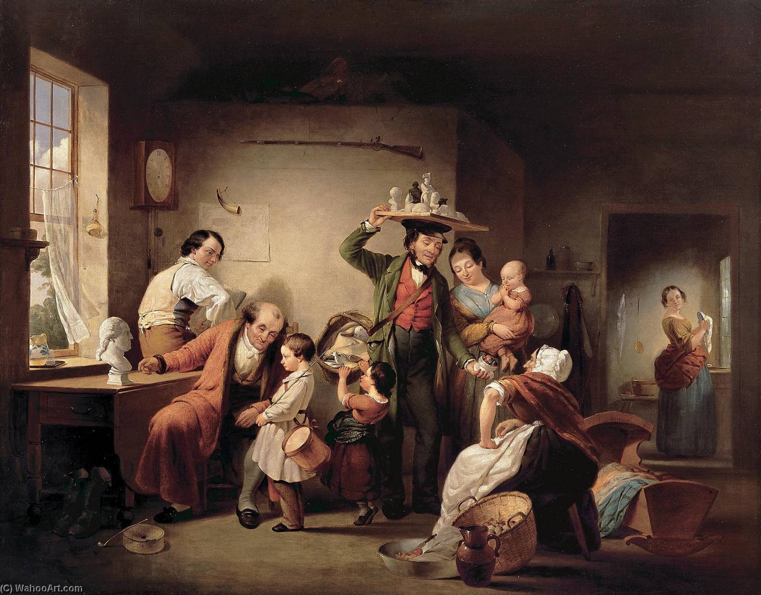 The Image Pedlar, 1844 by Francis William Edmonds Francis William ...