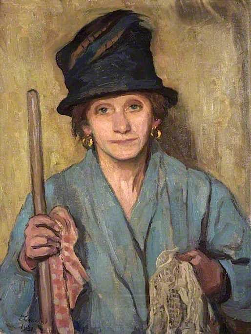 Get Art Reproductions London Charwoman, 1931 by Emmeline Deane (1858 ...