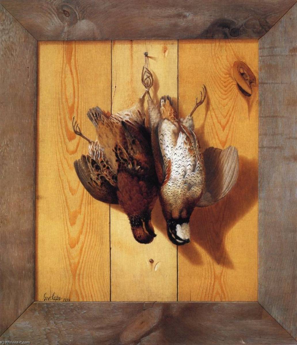 Hanging Quail, 1898 by George Cope George Cope | ArtsDot.com