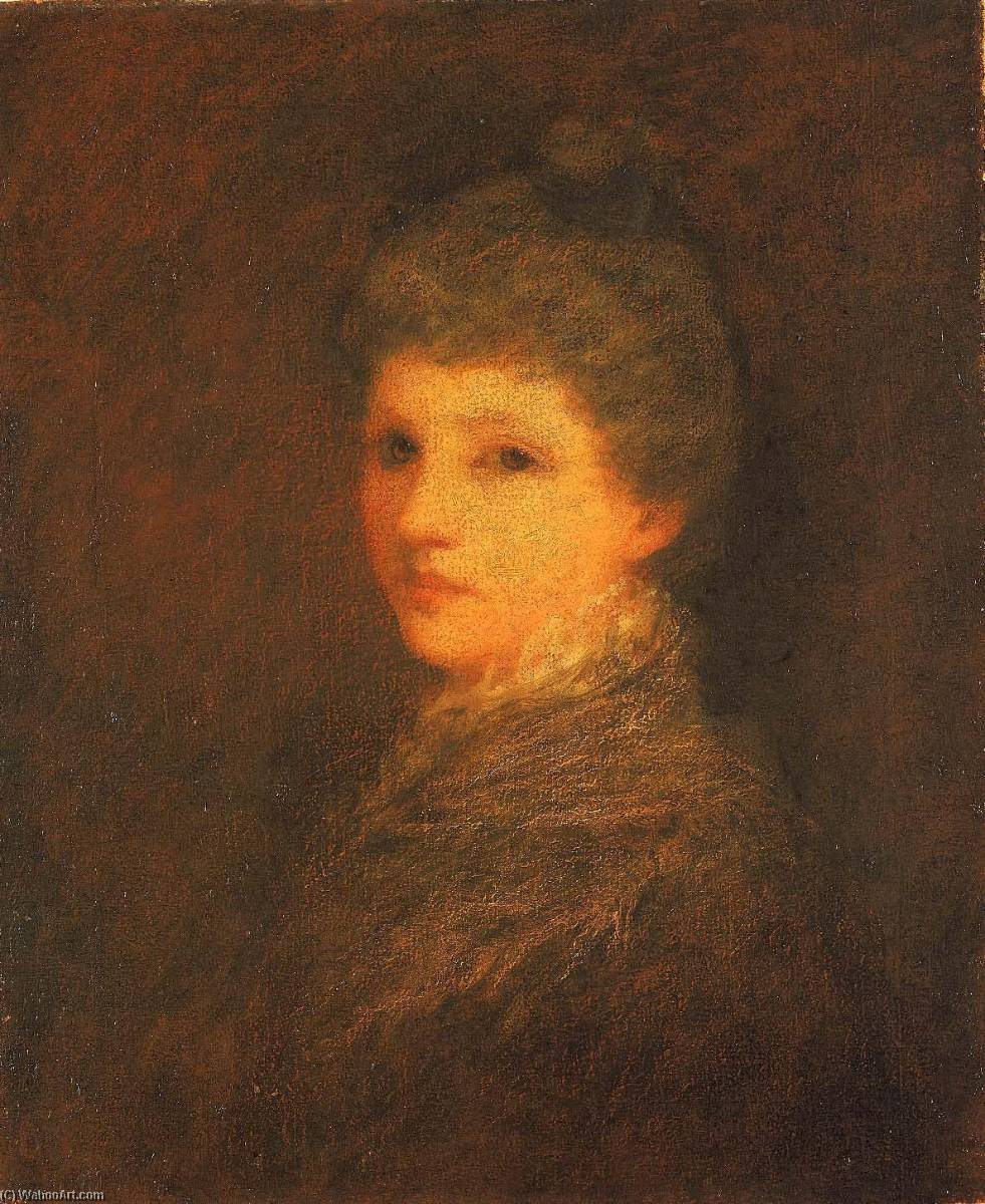 Order Artwork Replica Ideal Head by George Fuller (1822-1884) | ArtsDot.com