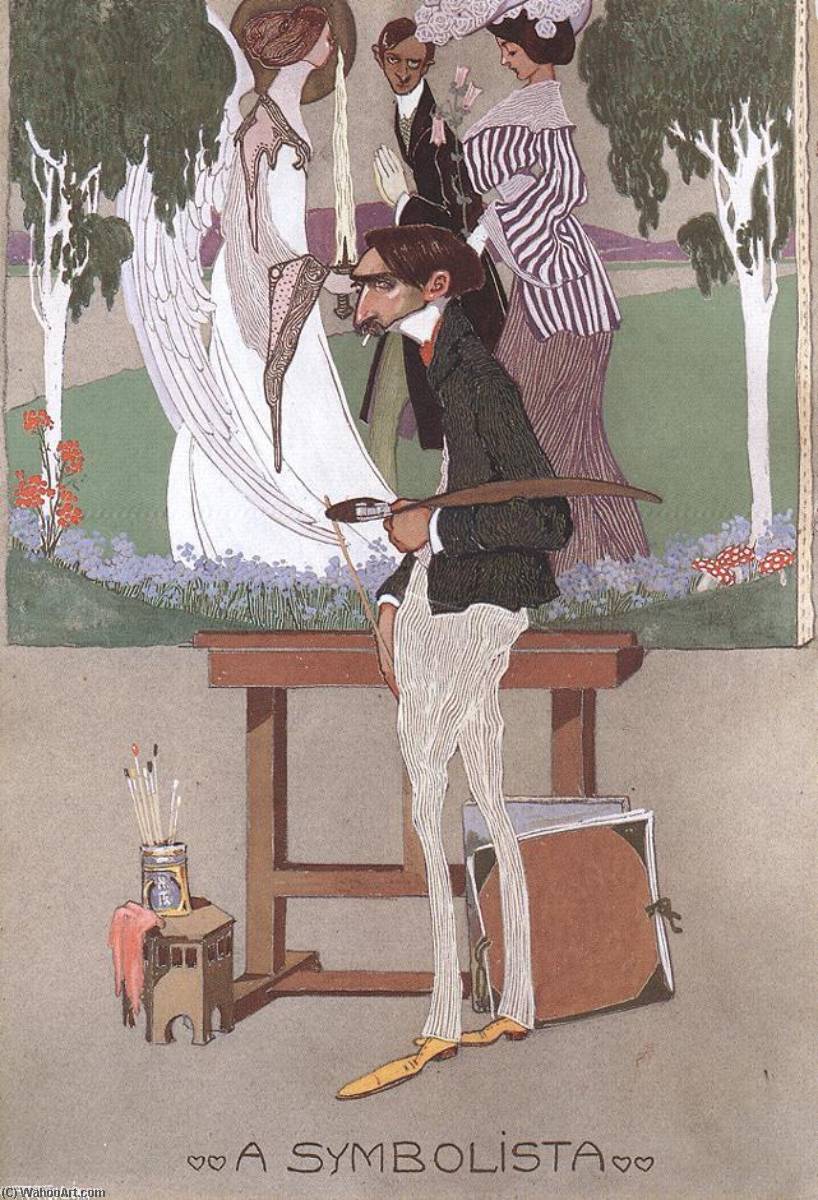 The Symbolist, 1908 by Geza Farago Geza Farago | ArtsDot.com