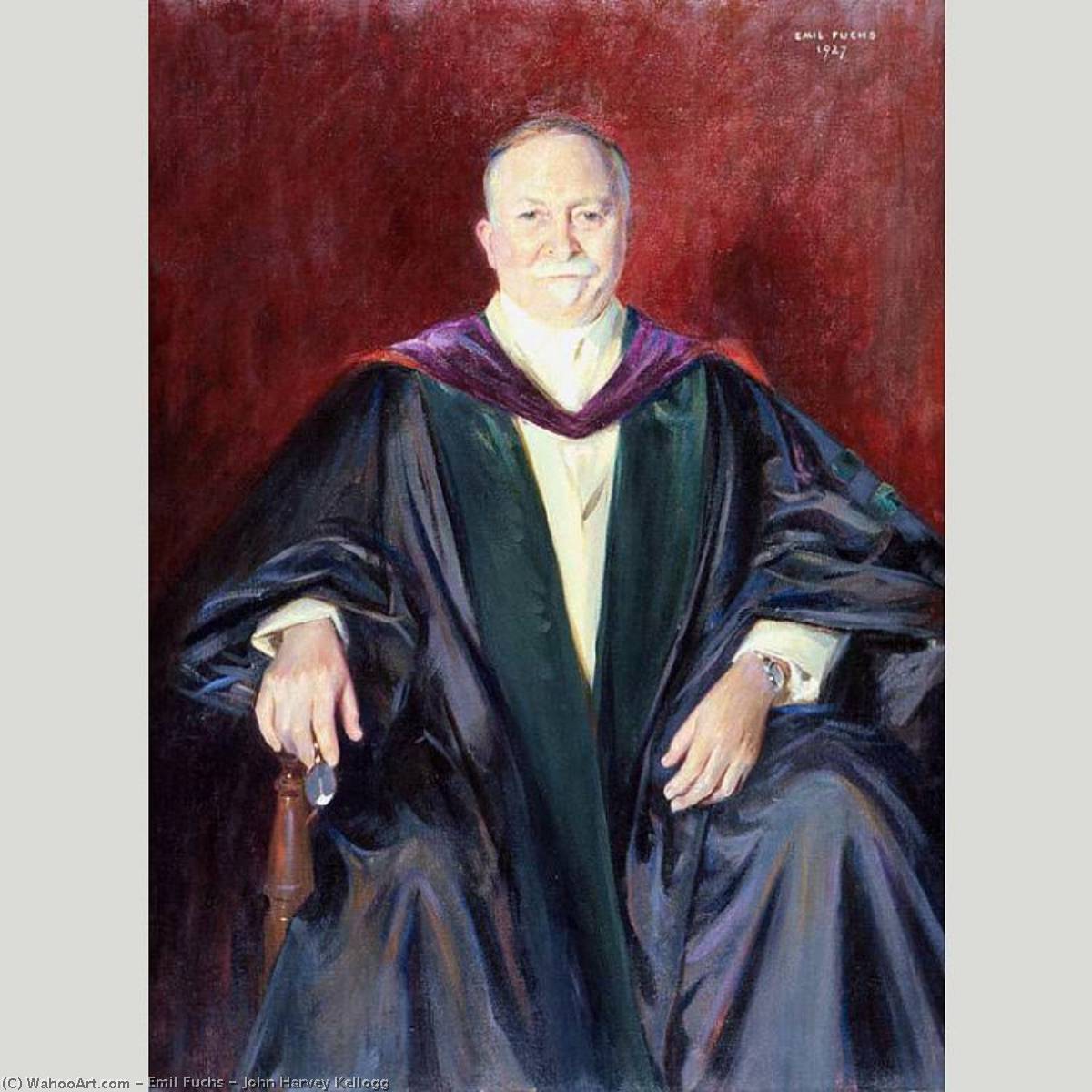 Museum Art Reproductions John Harvey Kellogg, 1927 by Emil Fuchs (1866 ...