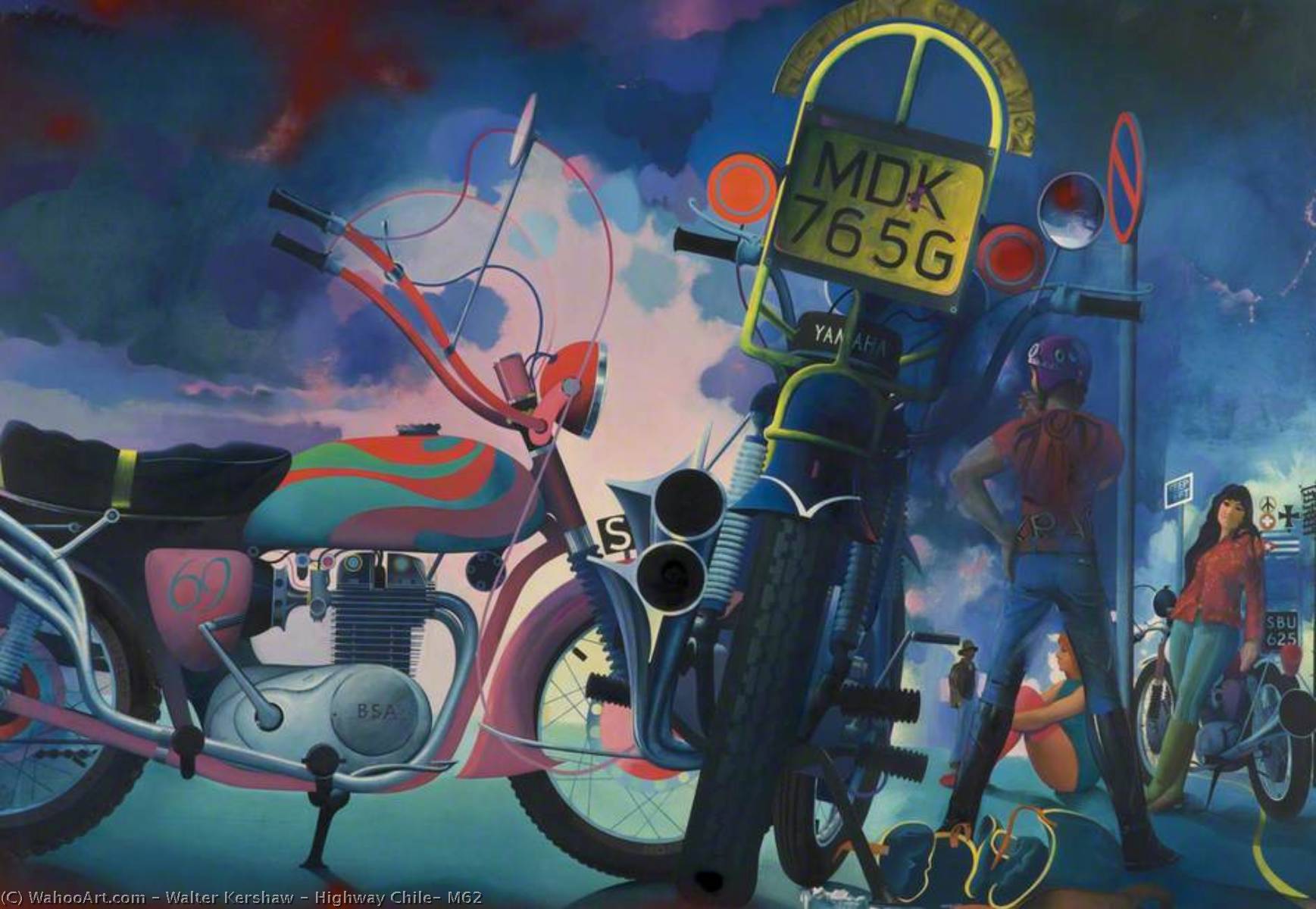 Highway Chile, M62 by Walter Kershaw Walter Kershaw | ArtsDot.com