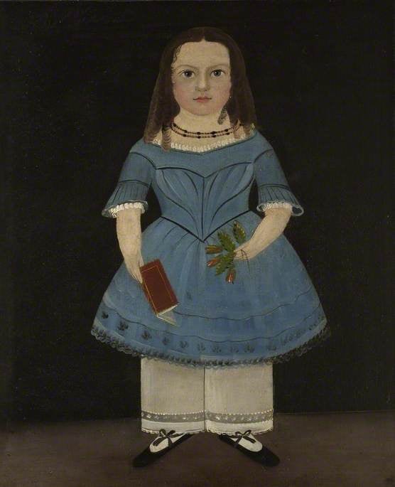 Purchase Oil Painting Replica Girl in Blue by William Matthew Prior ...