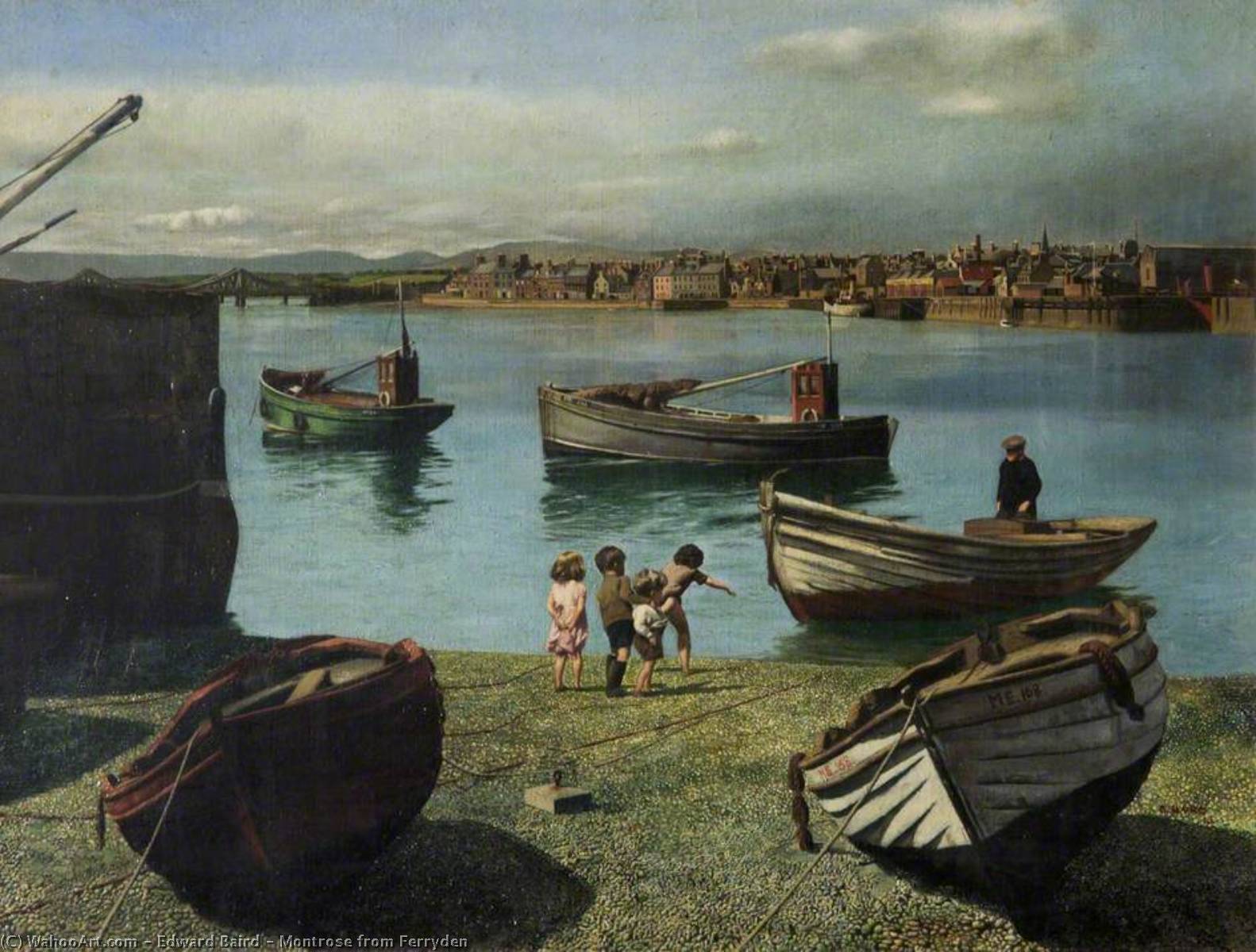 Reproductions D'art Montrose de Ferryden, 1941 de Edward Baird (1904 ...