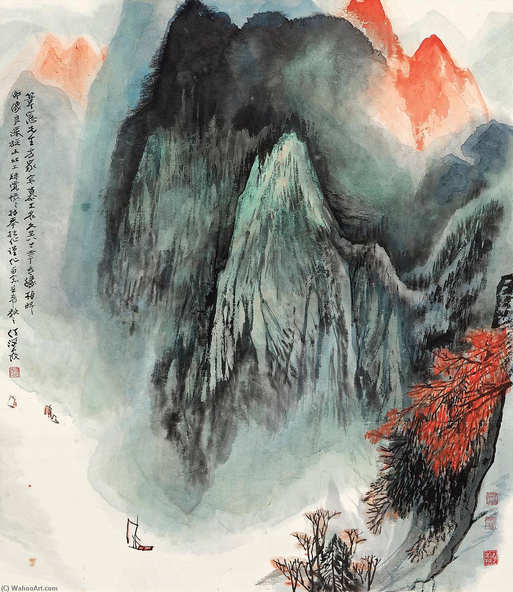 CONSIDERANDO O GORGE por He Haixia He Haixia | ArtsDot.com