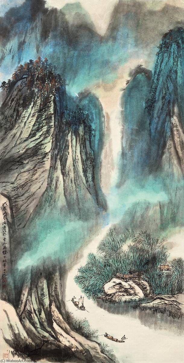 BOATING by He Haixia He Haixia | ArtsDot.com