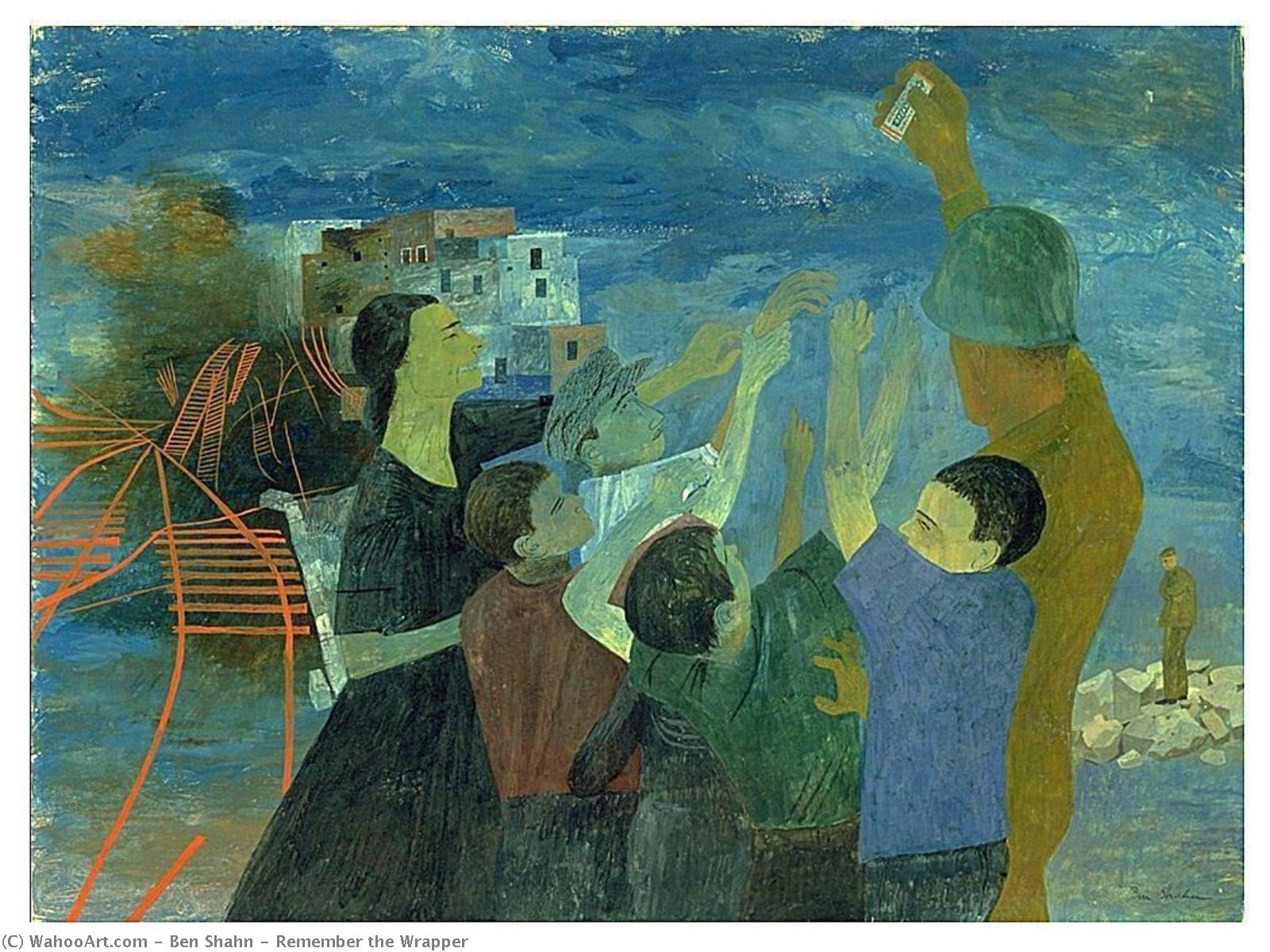 Commander Reproductions D'art Souvenez-vous de l`enveloppe, 1945 de ...