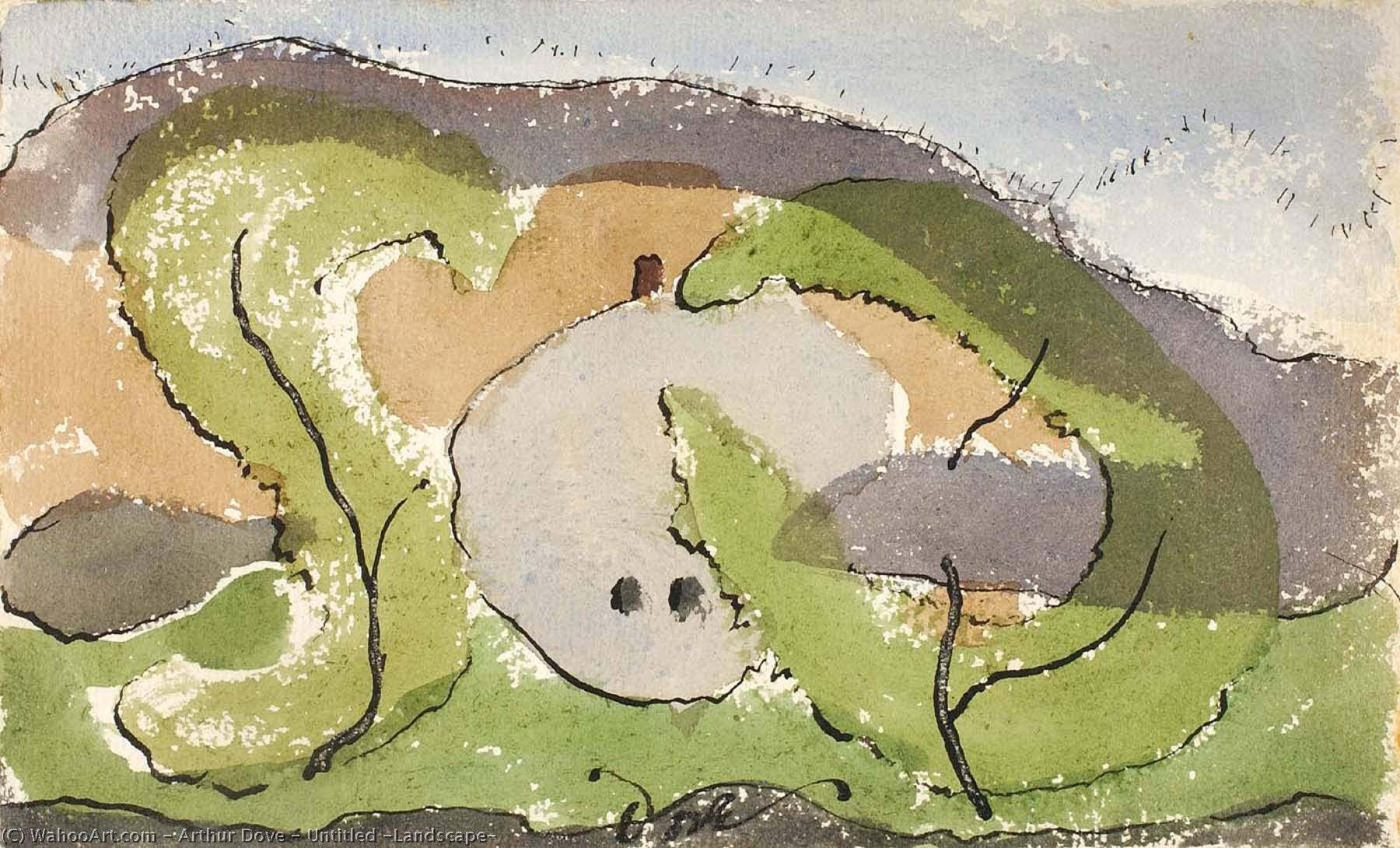 Obtenir Reproductions De Peintures Sans titre (Paysage), 1938 de Arthur ...