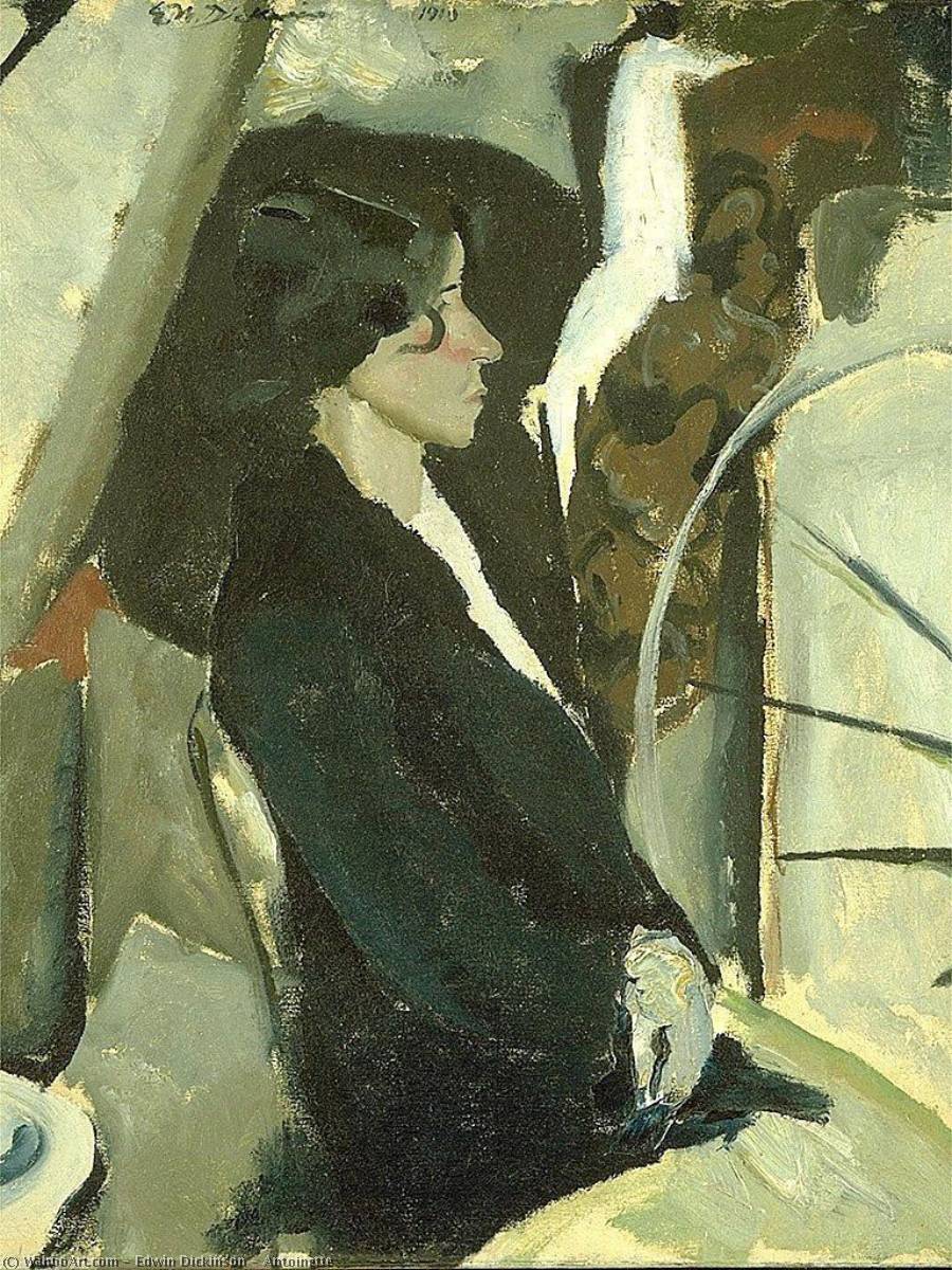 Museum Art Reproductions Antoinette, 1919 by Edwin Dickinson (Inspired ...