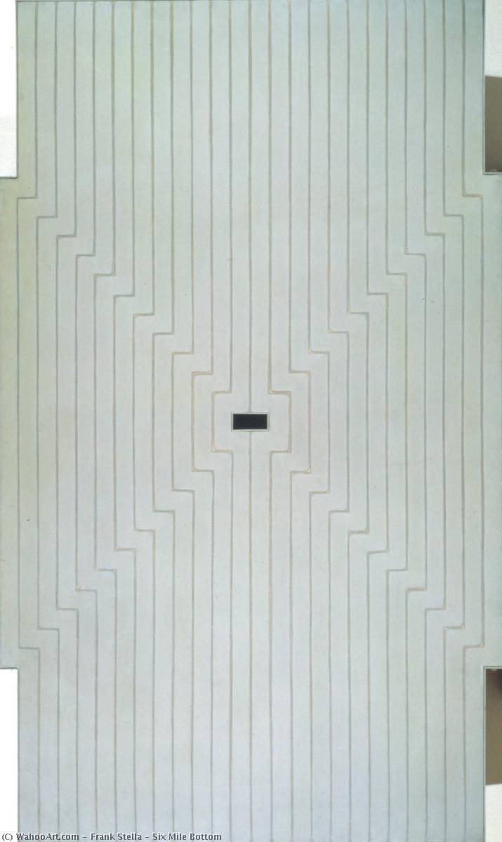 Six Mile Bottom, 1960 by Frank Stella Frank Stella | ArtsDot.com
