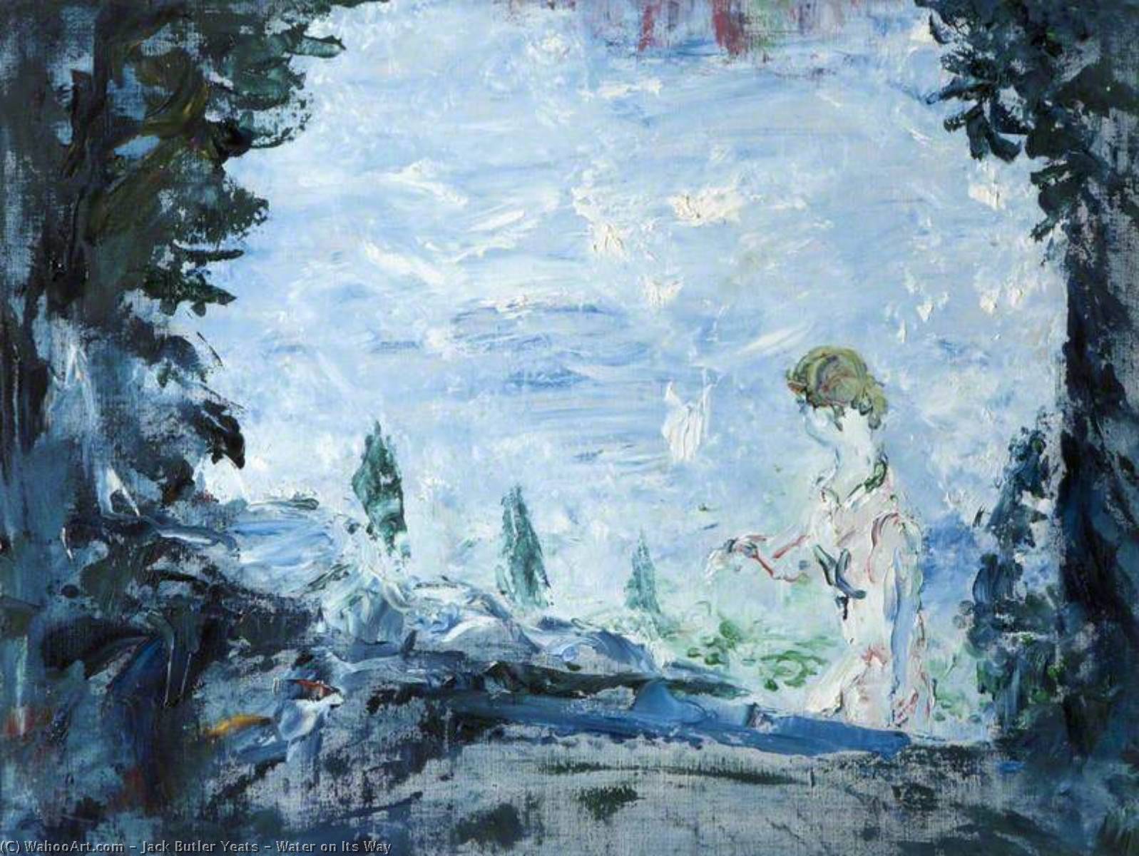 Ordem Reproduções De Arte Água em sua maneira por Jack Butler Yeats ...
