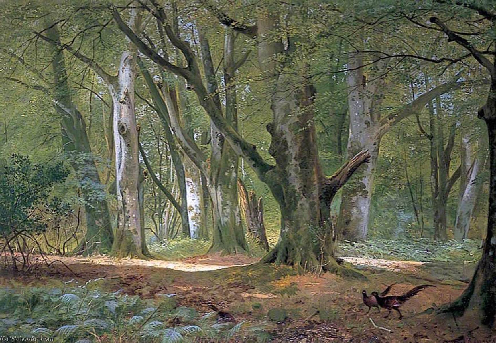 Buy Museum Art Reproductions In the Shade of the Beeches, Buckhurst ...