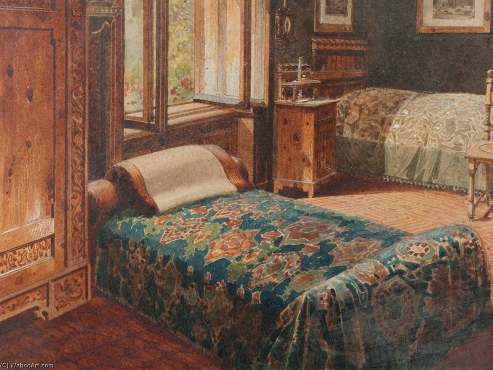 Museum Art Reproductions Interior by Richard Moser (1874-1924 ...