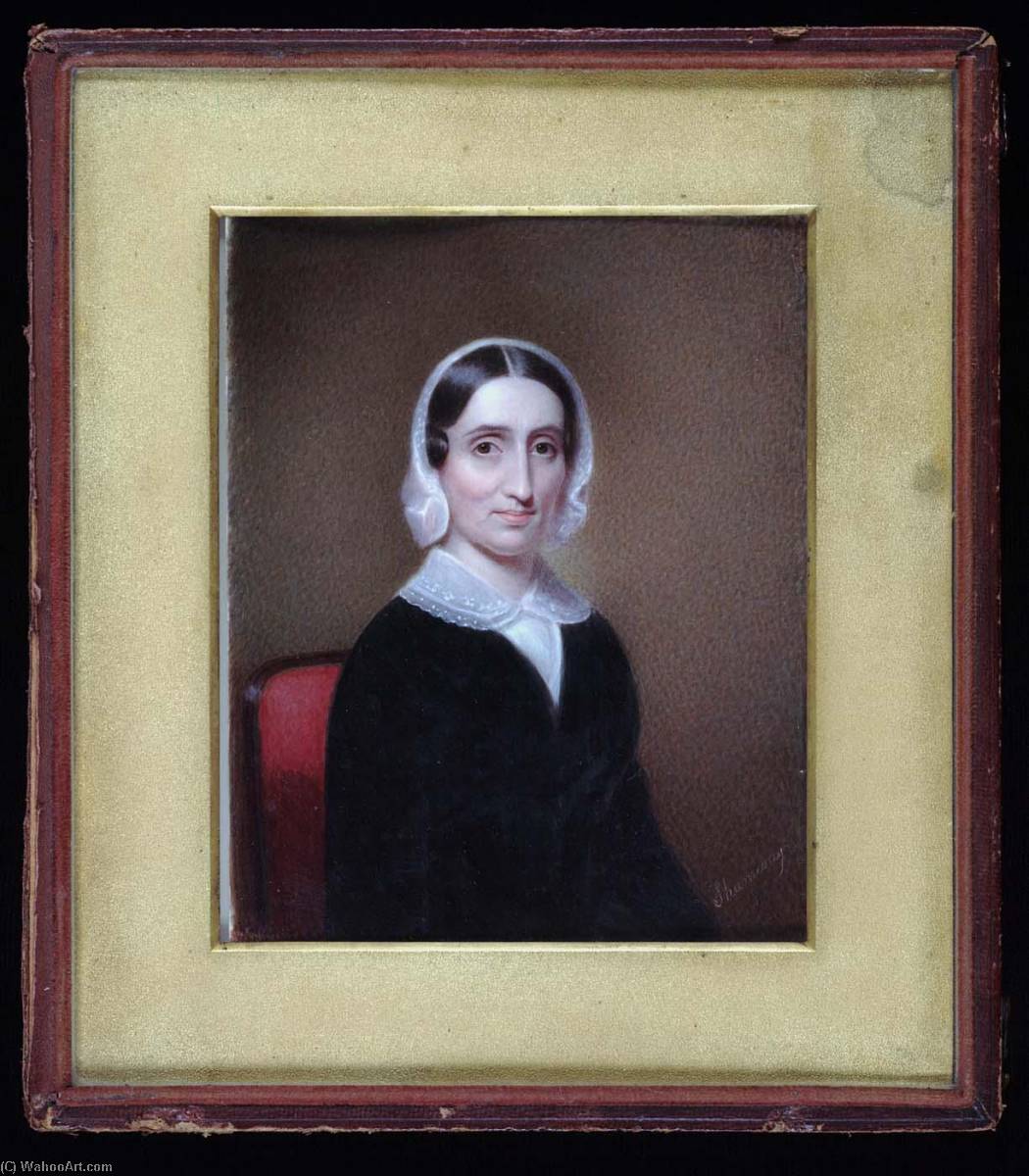 Order Artwork Replica Mrs. James Morris, 1845 by Henry Colton Shumway ...