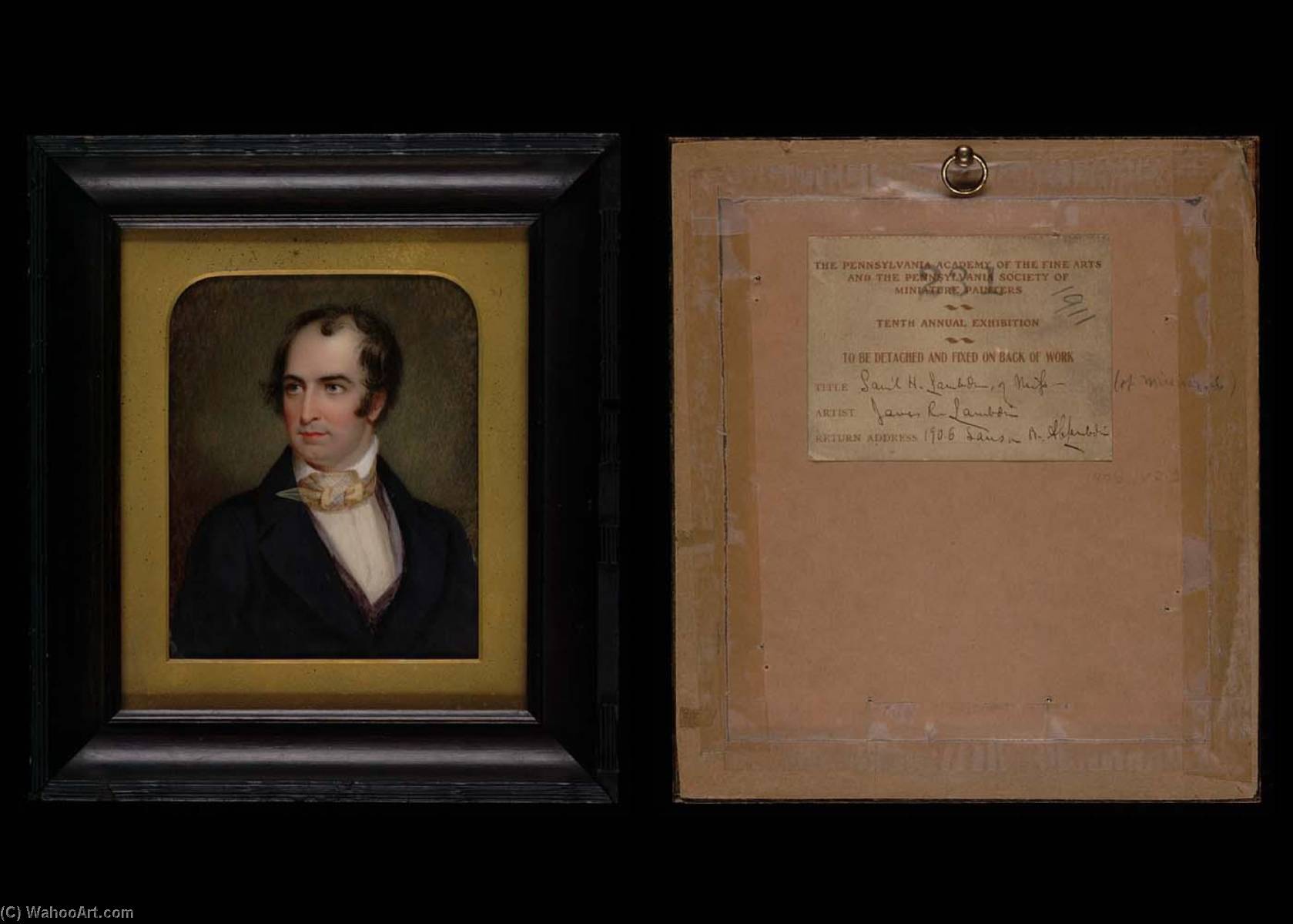 Order Artwork Replica Samuel Hopkins Lambdin, 1850 by James Reid ...