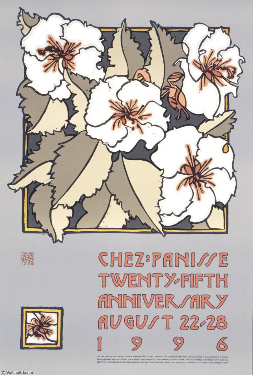 Chez Panisse Twenty Fifth Anniversary August 22 28 1996, 1996 by David ...