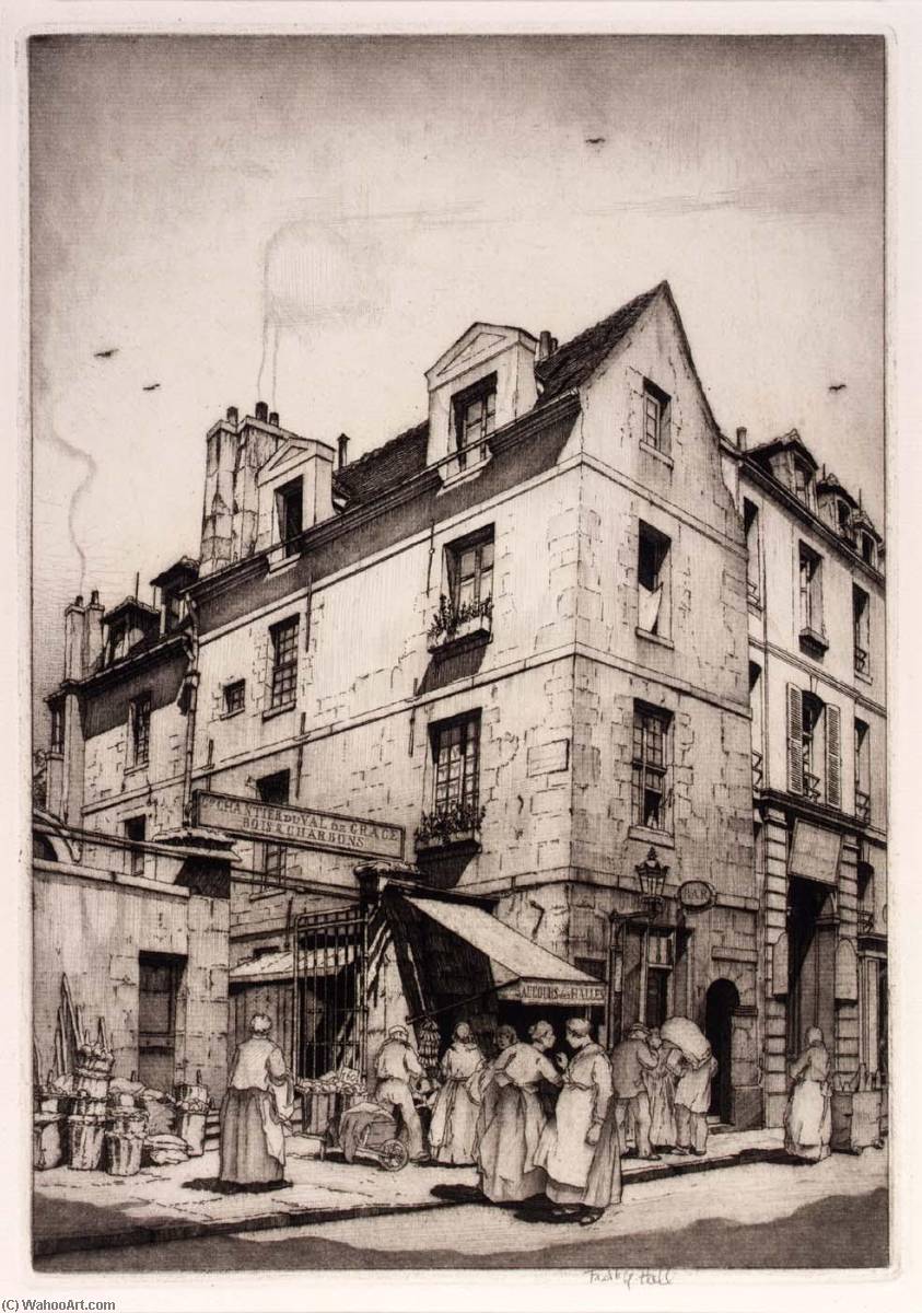 Little French Market, 1926 by Frederick G Hall Frederick G Hall ...