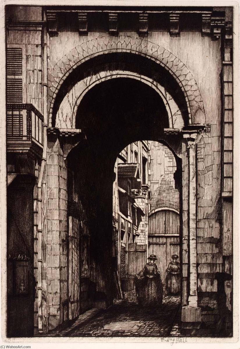 Porta antiga, Nunca, 1921 por Frederick G Hall Frederick G Hall ...