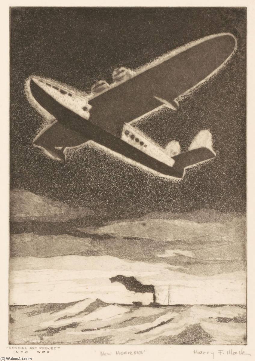 Nouveaux horizons, 1939 de Harry Francis Mack Harry Francis Mack ...