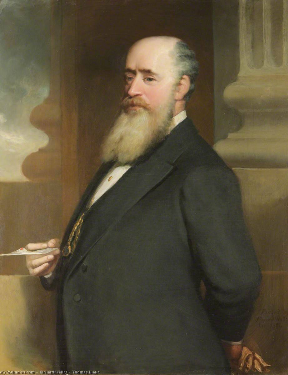 Get Art Reproductions Thomas Blake, 1881 by Richard Waller (1811-1882 ...