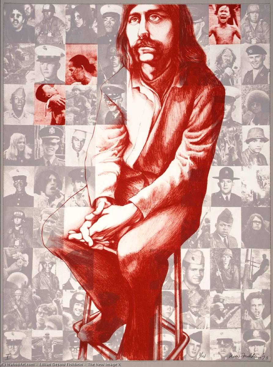 The New Image X, 1973 by Lillian Desow Fishbein Lillian Desow Fishbein ...