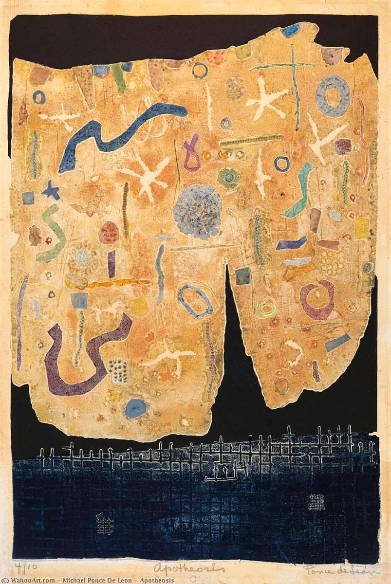 Apotheosis, 1961 by Michael Ponce De Leon (1922-2006) Michael Ponce De ...