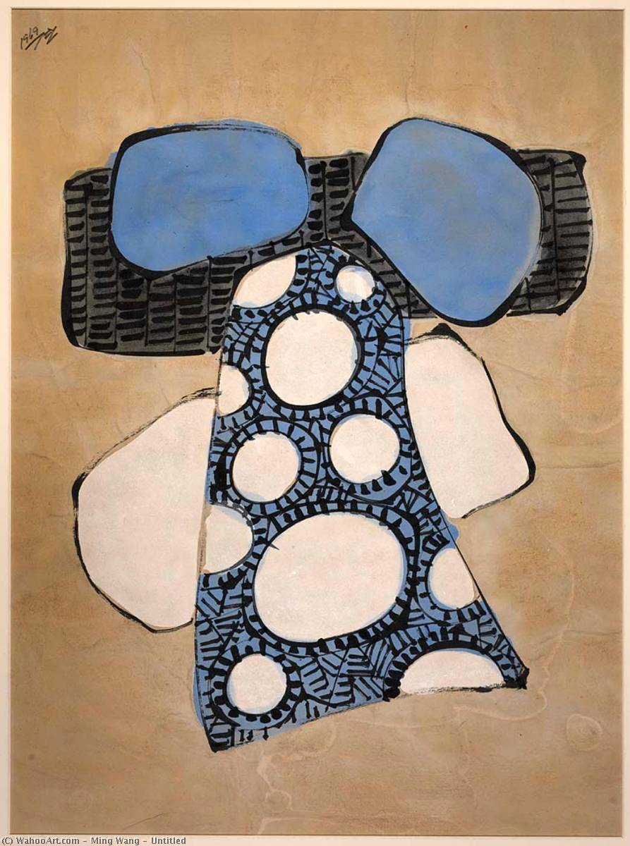 Untitled, 1969 by Ming Wang (1921-2016) Ming Wang | ArtsDot.com