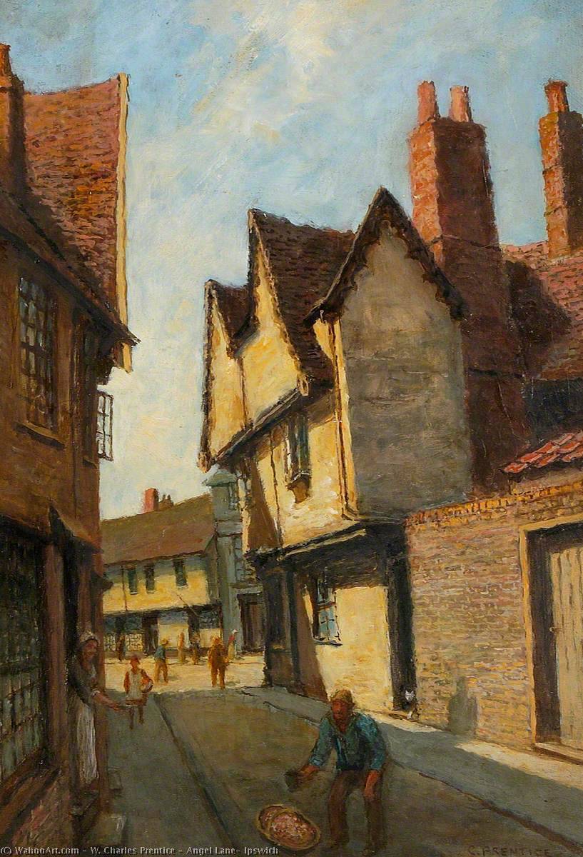 Museum Art Reproductions Angel Lane, Ipswich, 1933 by W. Charles ...