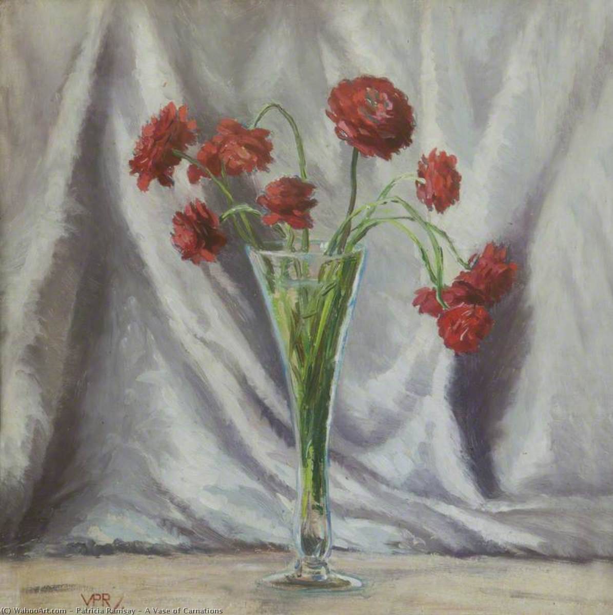 A Vase of Carnations by Patricia Ramsay Patricia Ramsay | ArtsDot.com