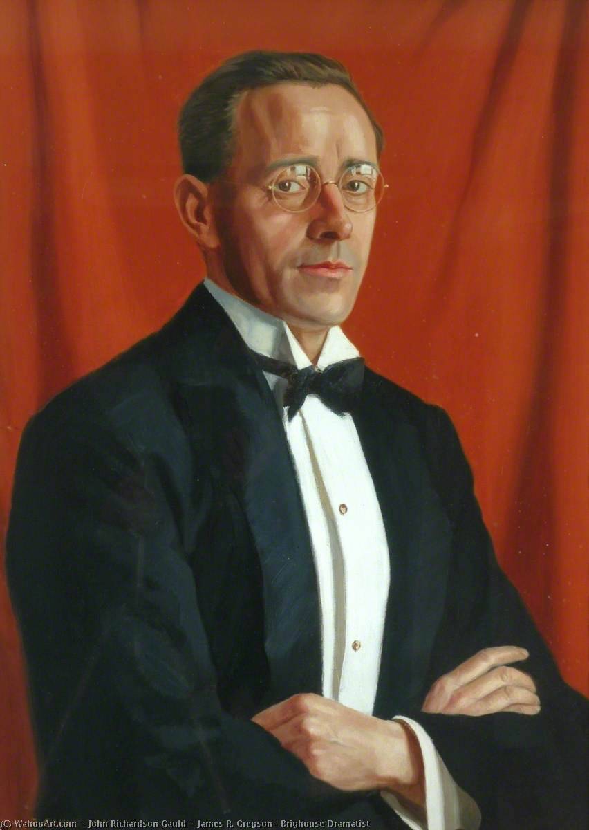 Order Artwork Replica James R. Gregson, Brighouse Dramatist, 1927 by ...