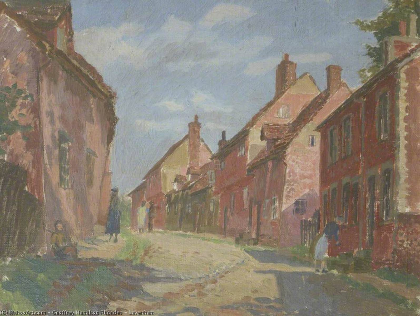 Museum Art Reproductions Lavenham, 1930 by Geoffrey Hamilton Rhoades ...