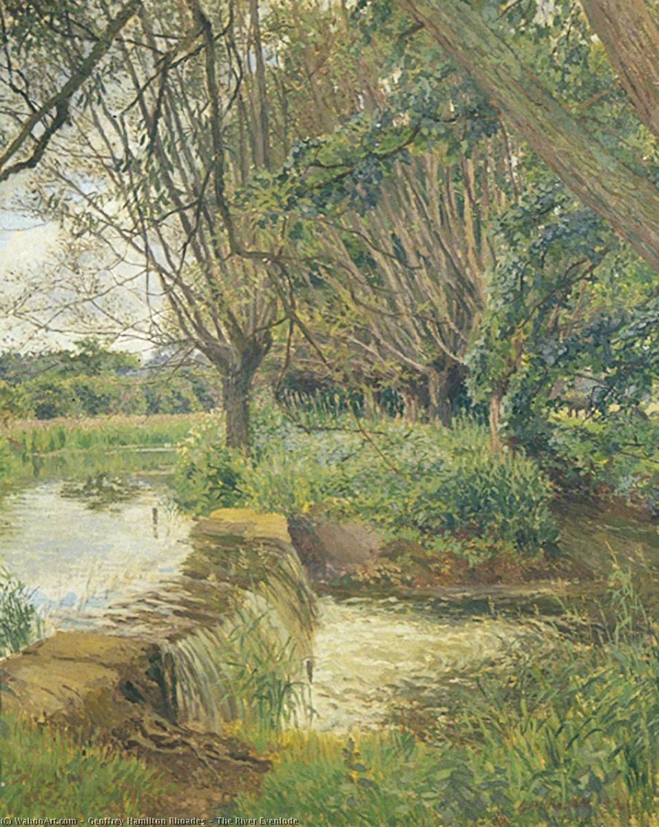 Buy Museum Art Reproductions The River Evenlode, 1932 by Geoffrey ...