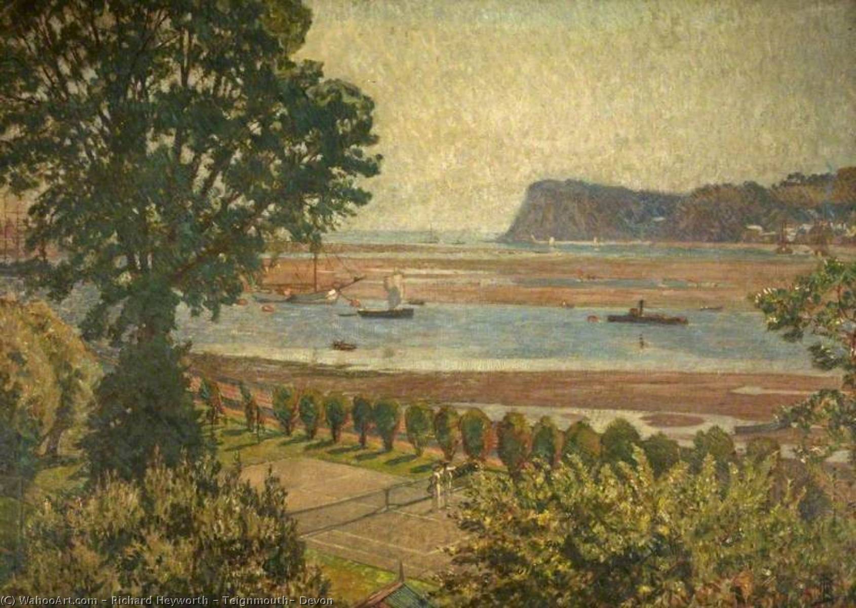 Adquirir Reproduções De Pinturas Teignmouth, Devon por Richard Heyworth ...