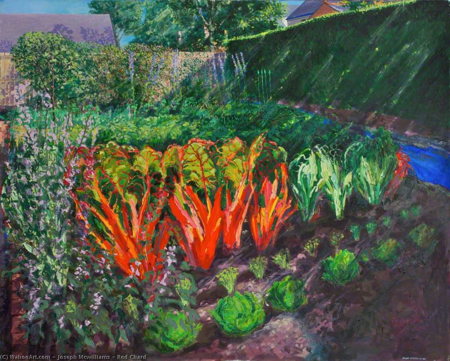 Red Chard by Joseph Mcwilliams Joseph Mcwilliams | ArtsDot.com