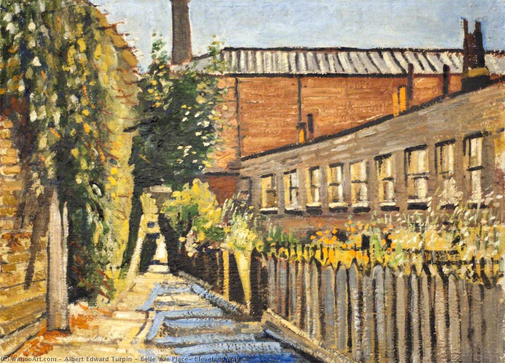 Get Art Reproductions Belle Vue Place, Cleveland Way by Albert Edward ...