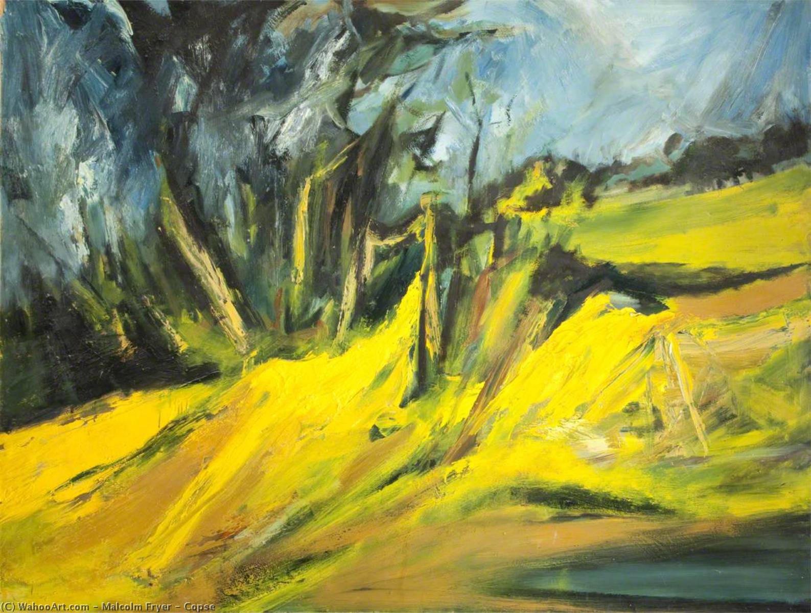 Copse by Malcolm Fryer Malcolm Fryer | ArtsDot.com