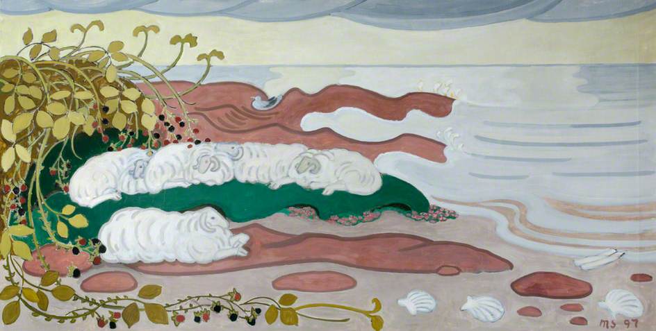 High Tide, 1997 by Margot Sandeman (1922-2009) Margot Sandeman ...