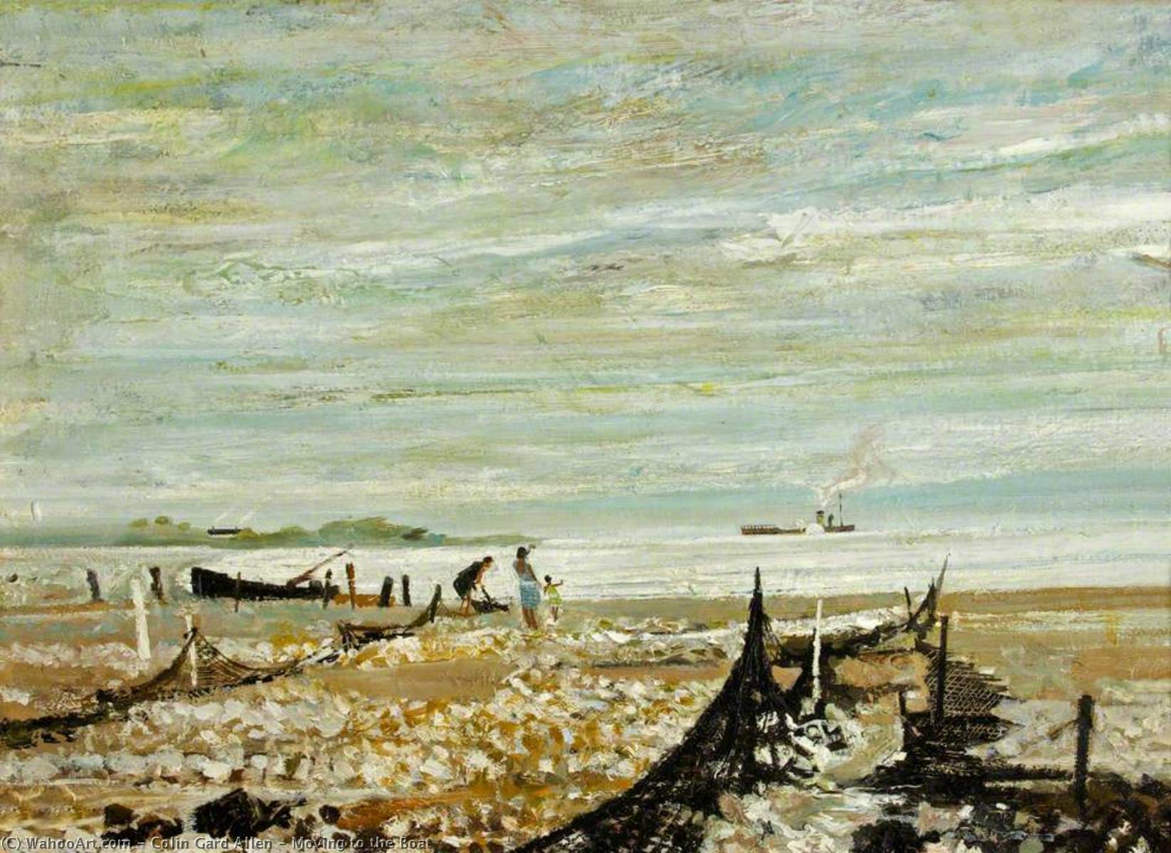 Order Artwork Replica Moving to the Boat by Colin Gard Allen (Inspired ...