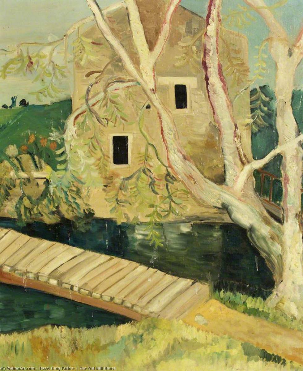 Adquirir Reproduções De Pinturas A velha casa do moinho por Hazel King ...