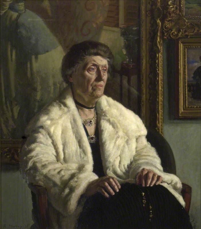Museum Art Reproductions Mrs W. F. R. Weldon, 1928 by Richard Murry ...