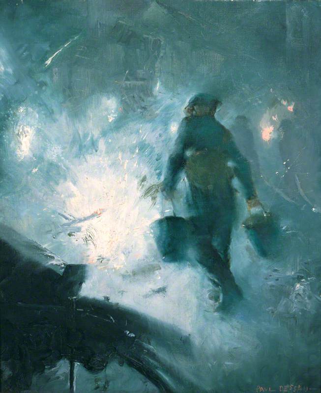 Art Reproductions Incendiaries, 1945 by Paul Lucien Dessau (Inspired By ...