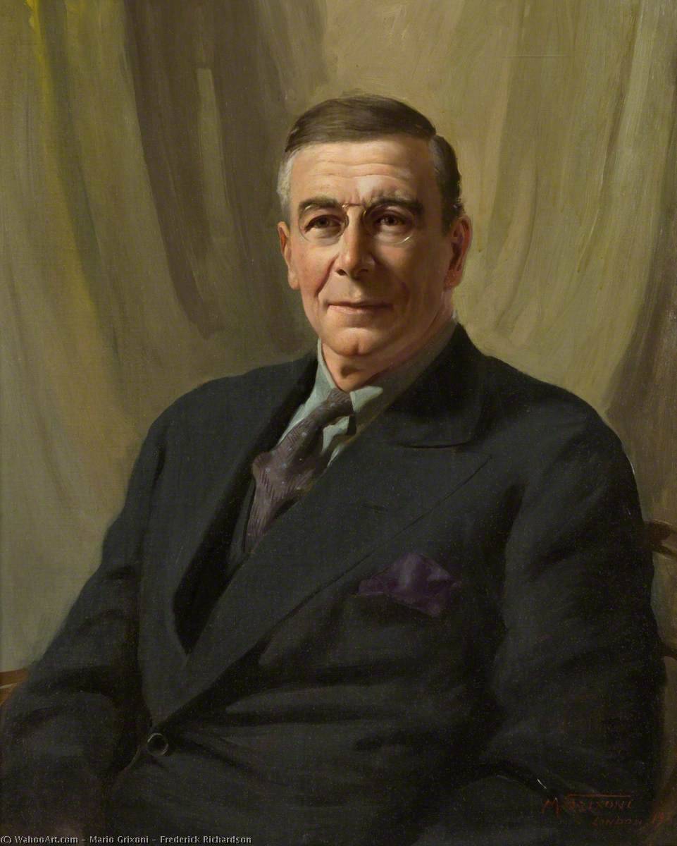 Order Artwork Replica Frederick Richardson by Mario Grixoni (1879-1946 ...