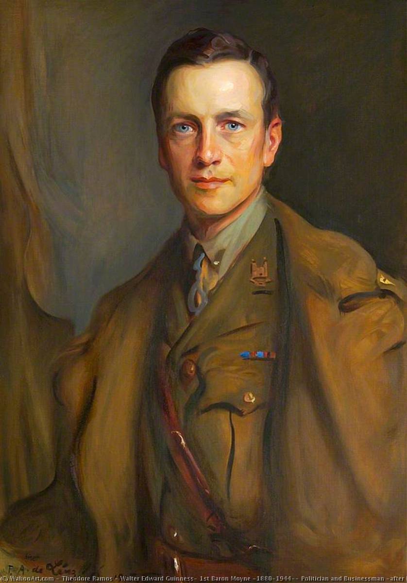 Walter Edward Guinness, 1er Barón Moyne (1880-1944), Politico y ...